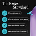 Kotex BioCare Daily Liners, Wrapped, Light Absorbency Regular Length ...
