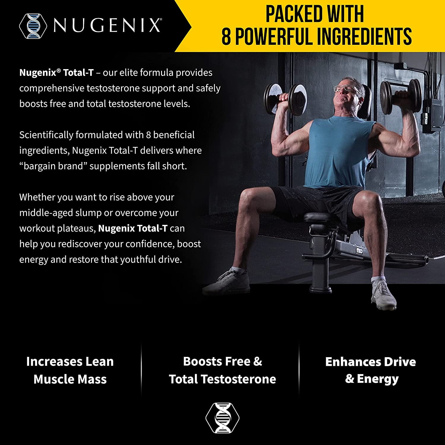 Nugenix Total-T Testosterone Booster - 90 Caps in Nepal at NPR 11467 ...