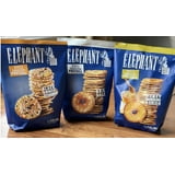 Elephant Pretzel Thins, Honey Mustard and Onion, Vegan Baked, 10.58 ...