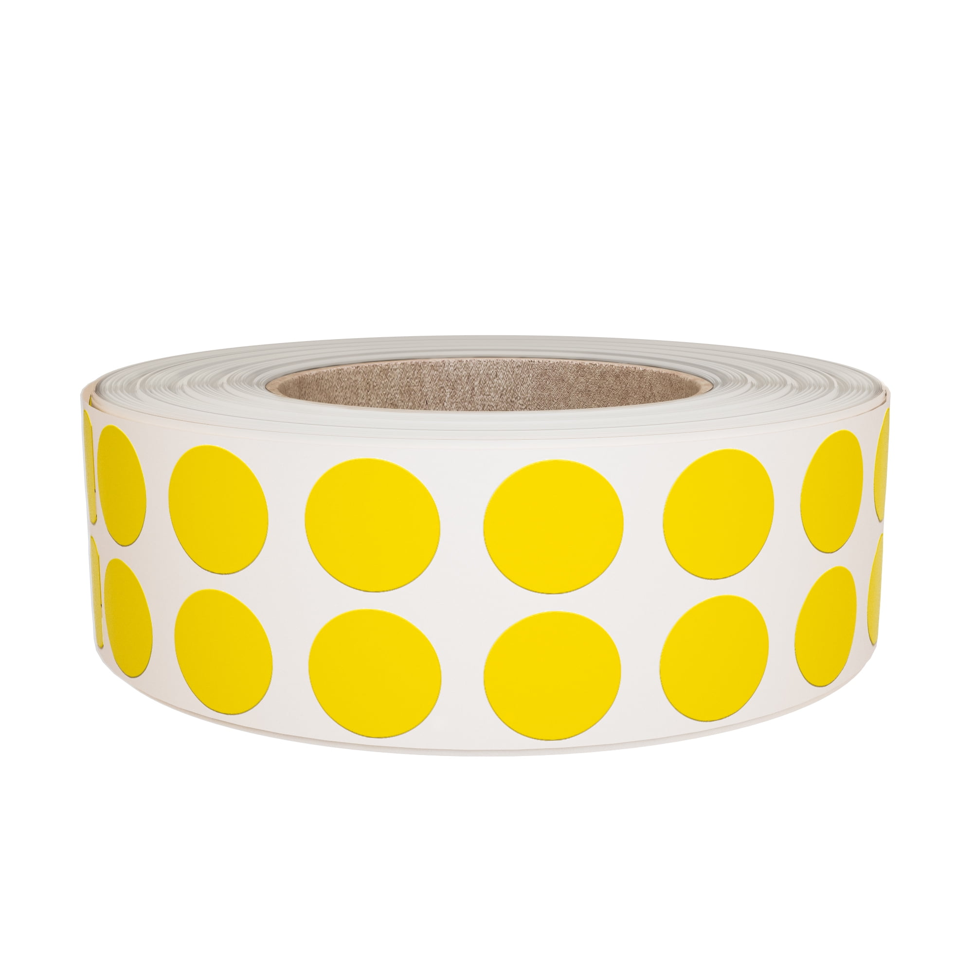 Royal Green Yellow Labels Sticker Dots on a Roll (0.375 inch) 10mm ...