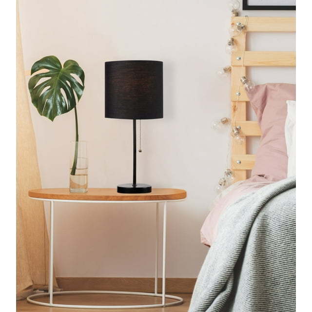 Kenroy Home Table Tom Black Black Accent Lamp - Walmart.com