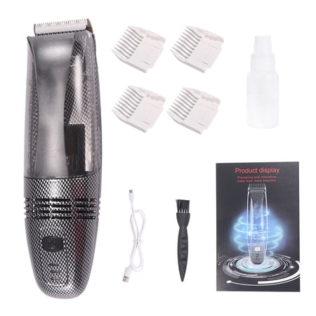 Konesky Vacuum Pet Clipper Rechargeable Mute Hair hair trimmer, vacuum ...