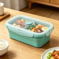 Silicone Storage Containers With Lids Microwave Freezer Saving Design ...