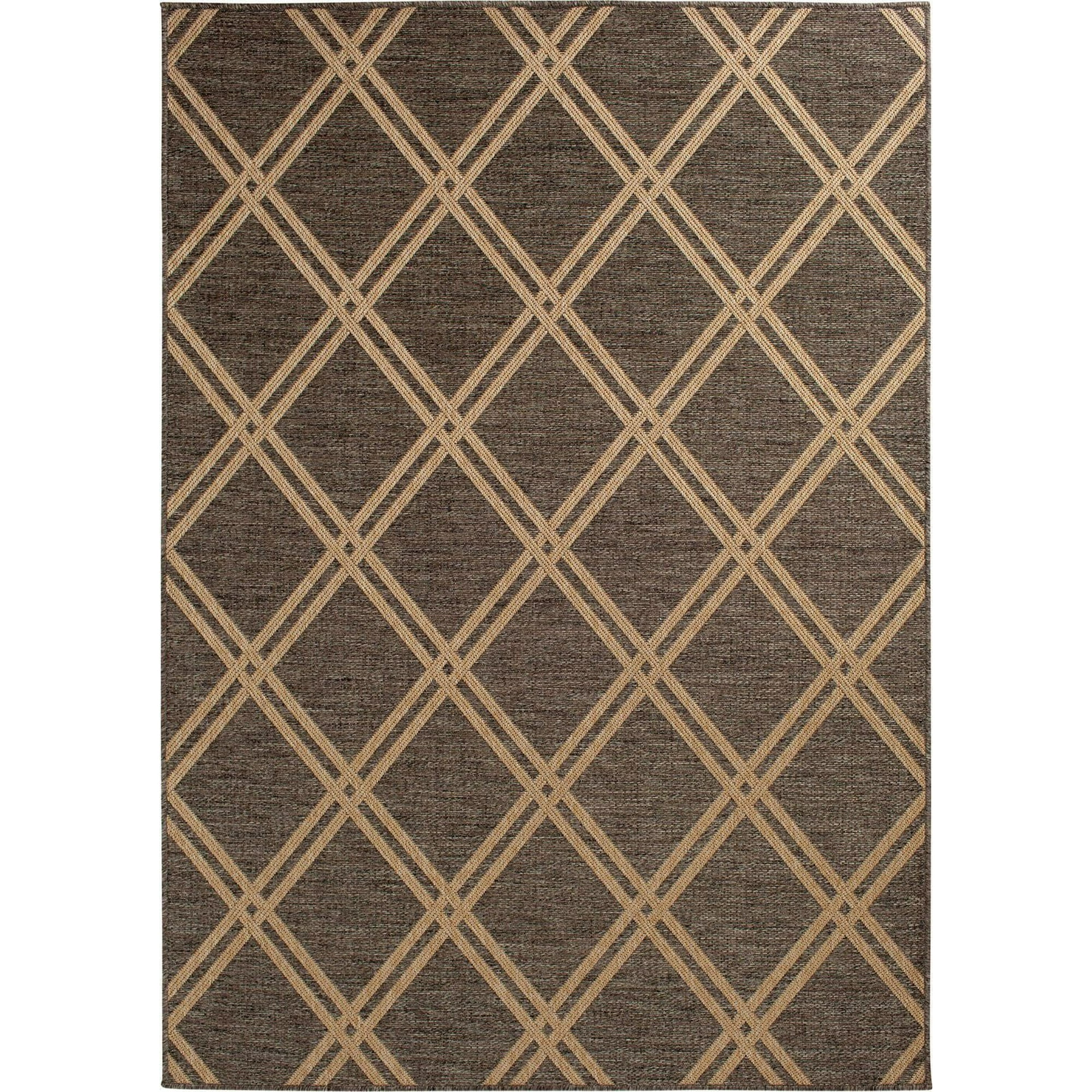 Click here for Natco Smithleighs Brown And Cream Woven Area Rug 6... prices