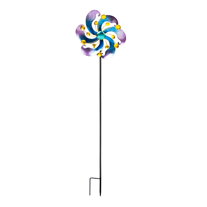 48" Infinite Circles Wind Spinner - Walmart.com