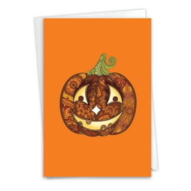 1 Funny Halloween Card with Envelope - Pumpkin Spice Colonoscopy ...