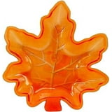 Harvest Autumn Fall Leaves Metallic Plastic Leaf Dishes Plastic Serving ...