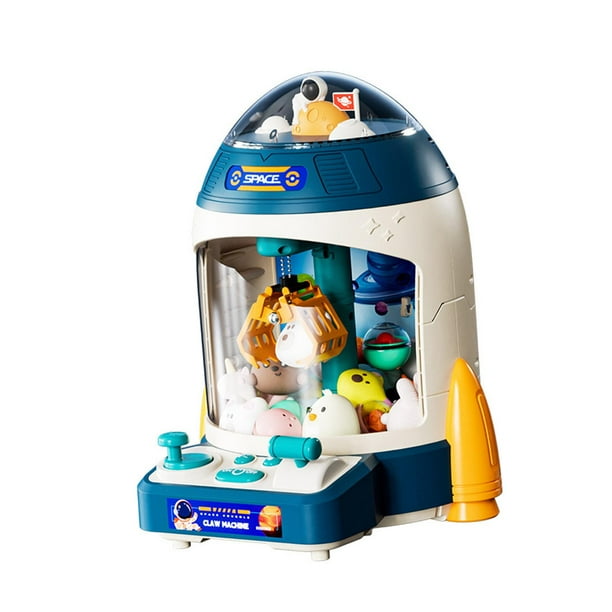 Small Claw Machine Vending Toy with Capsules and Dolls Portable Grabber ...