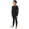32 Degrees Kids Baselayer Top Pant Heat Set. Size Small(6/7) Black ...