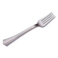 WNA Heavyweight Plastic Forks Reflections Design Silver 600/Carton ...