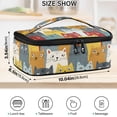 ALAZA Beautiful Doodle Cats Lunch Box Insulated Cooler Tote Bag ...