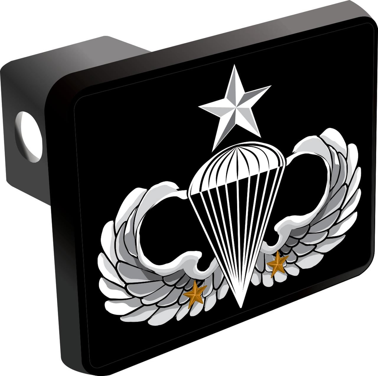 U.S. Army Senior 2 Combat Jump Wings Trailer Hitch Cover - Walmart.com