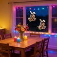 17 Inch 35 LED Lighted Bunny with Carrot Easter Ornament, Soft Warm ...