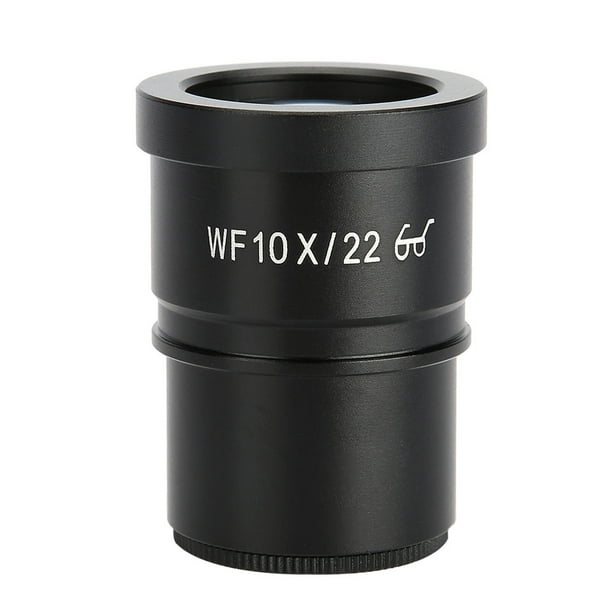 Eyepiece, Microscope Ocular Lens, Large Viewing Field Black Microscopic ...