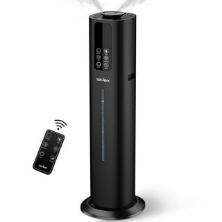 AIRCARE D46 720 Tower Evaporative Humidifier for 1200 sq. ft, Titanium ...