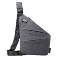 9*12.6" Crossbody Travel Bags for Men & Women – Anti Theft Slim Sling ...