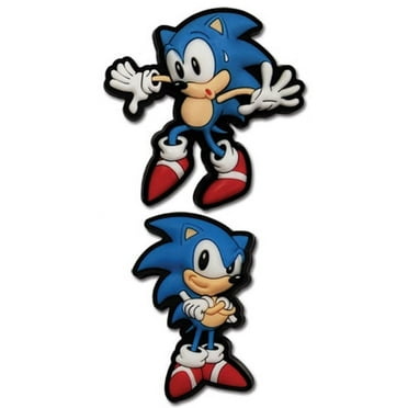 Sonic the Hedgehog Sonic Enamel Collector Pin Toy - Walmart.com