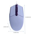RGB Gaming Mouse 8000 DPI Esports Wired Mouse with 6D Programmable ...