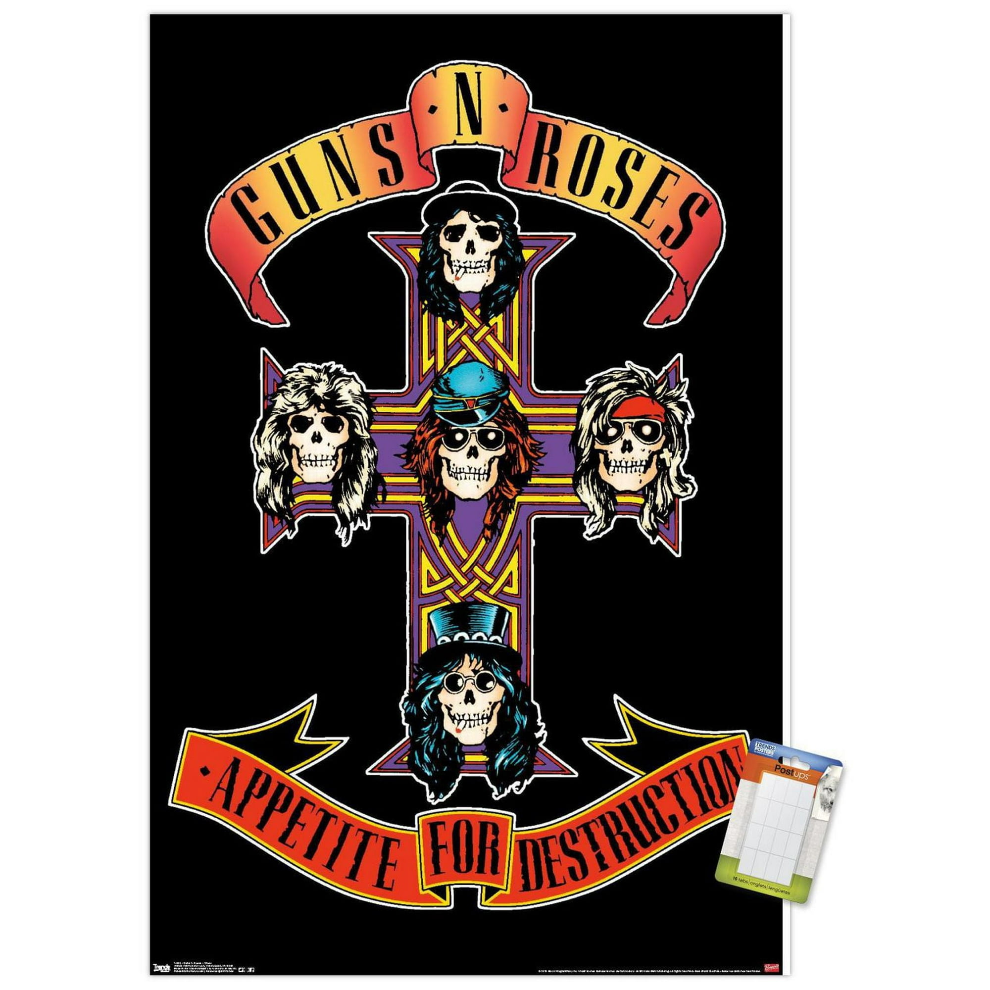 Click here for Trends International Guns N Roses - Cross Wall Pos... prices