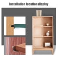 Lvgun Under $5 L Shaped Metal Shelf Support Brackets for Cabinet and ...