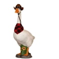 Large Porch Goose Statue, Realistic Hollow Plastic Garden Goose with ...