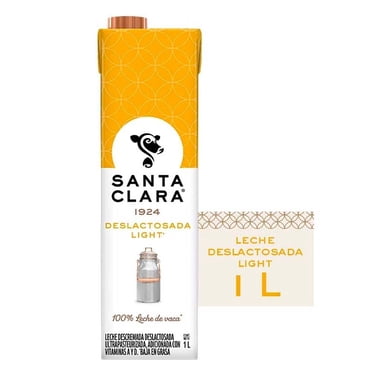 Leche Santa Clara deslactosada caja con 6 pzas 1 l c/u | Walmart en línea