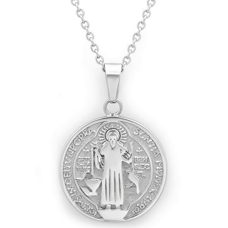 Women's Stainless Steel Holy Metal Pendant - Walmart.com