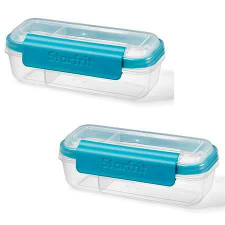 LocknLock - Set of 2 Containers for Snacks and Dips, 414mL Capacity ...
