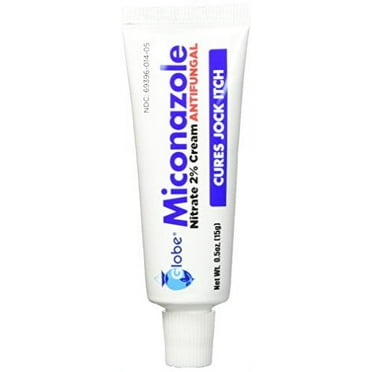 Miconazole Nitrate 2% Antifungal Cream, 1 Oz for Athlete's Foot and ...
