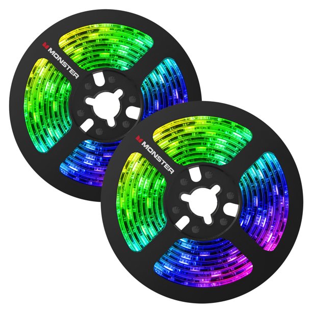 Car LED Light Strips in Interior Car Lighting - Walmart.com