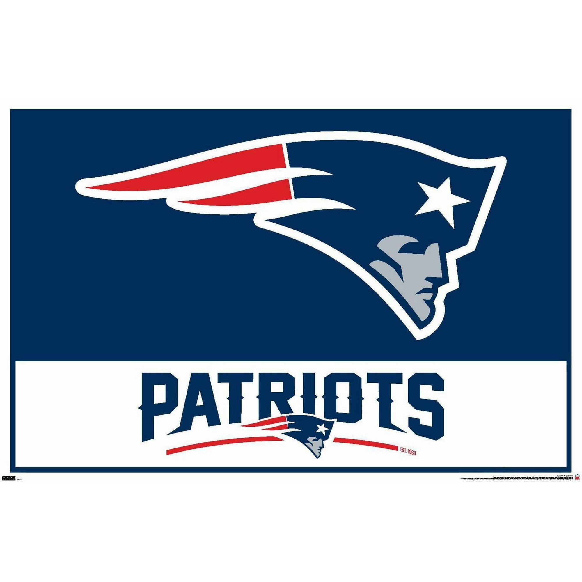 Click here for Trends International Nfl New England Patriots - Lo... prices