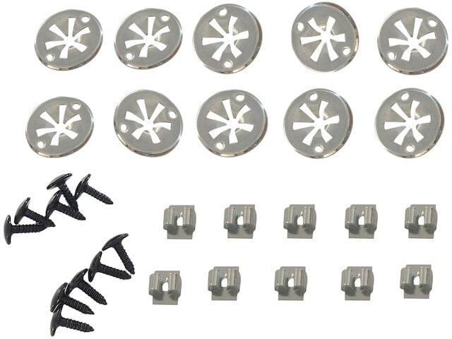 Engine Splash Shield Hardware - Compatible with 2008 - 2009 Audi TT ...