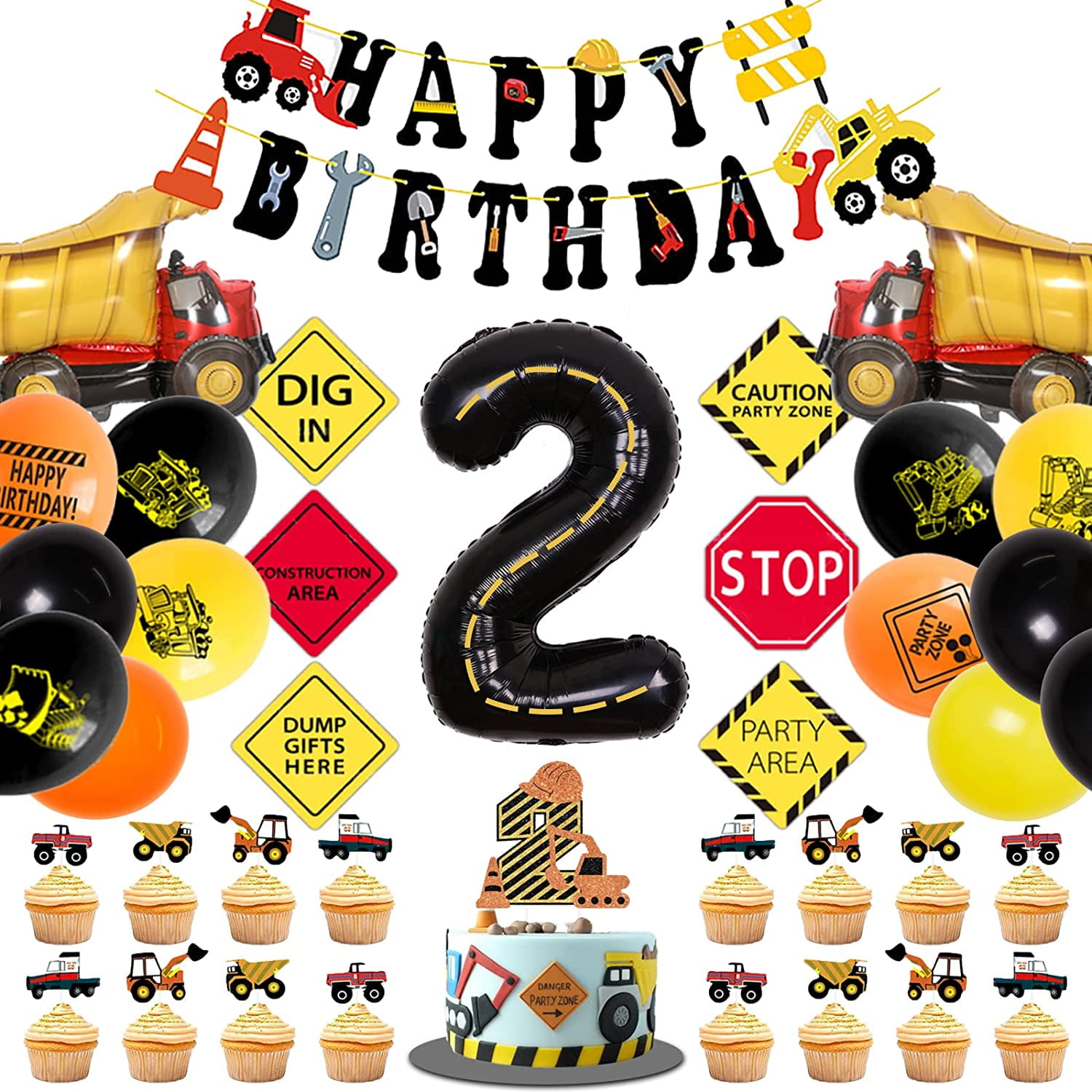 Construction Signs For Kids Party