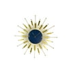 Three Star ZP919 27 x 17 in. Gold Wall Clock With Pendulum - Walmart.com