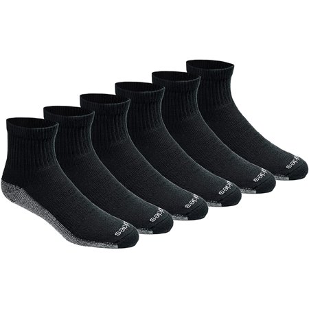 AmPm mens Dri-tech Moisture Control Quarter Socks Multipack | Walmart ...