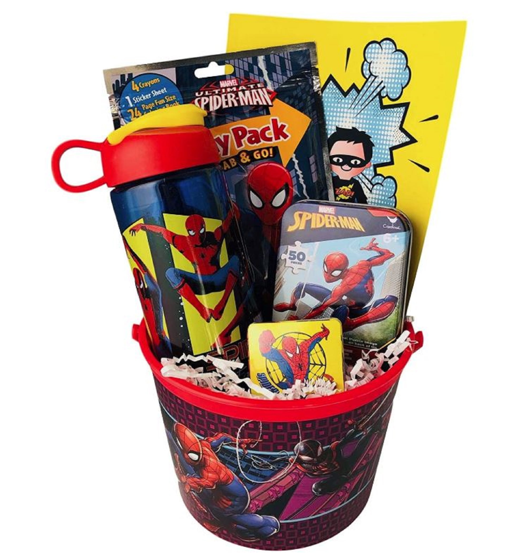 Spiderman Boys Gift Basket Easter, Get Well,Birthday or Feel Better ...