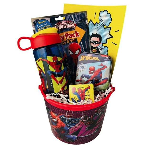 Spiderman Boys Gift Basket Easter, Get Well,Birthday or Feel Better ...