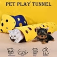 Cat Tunnels for Indoor , Foldable Felt Cat Tunnel Bed, DIY Cats Play ...