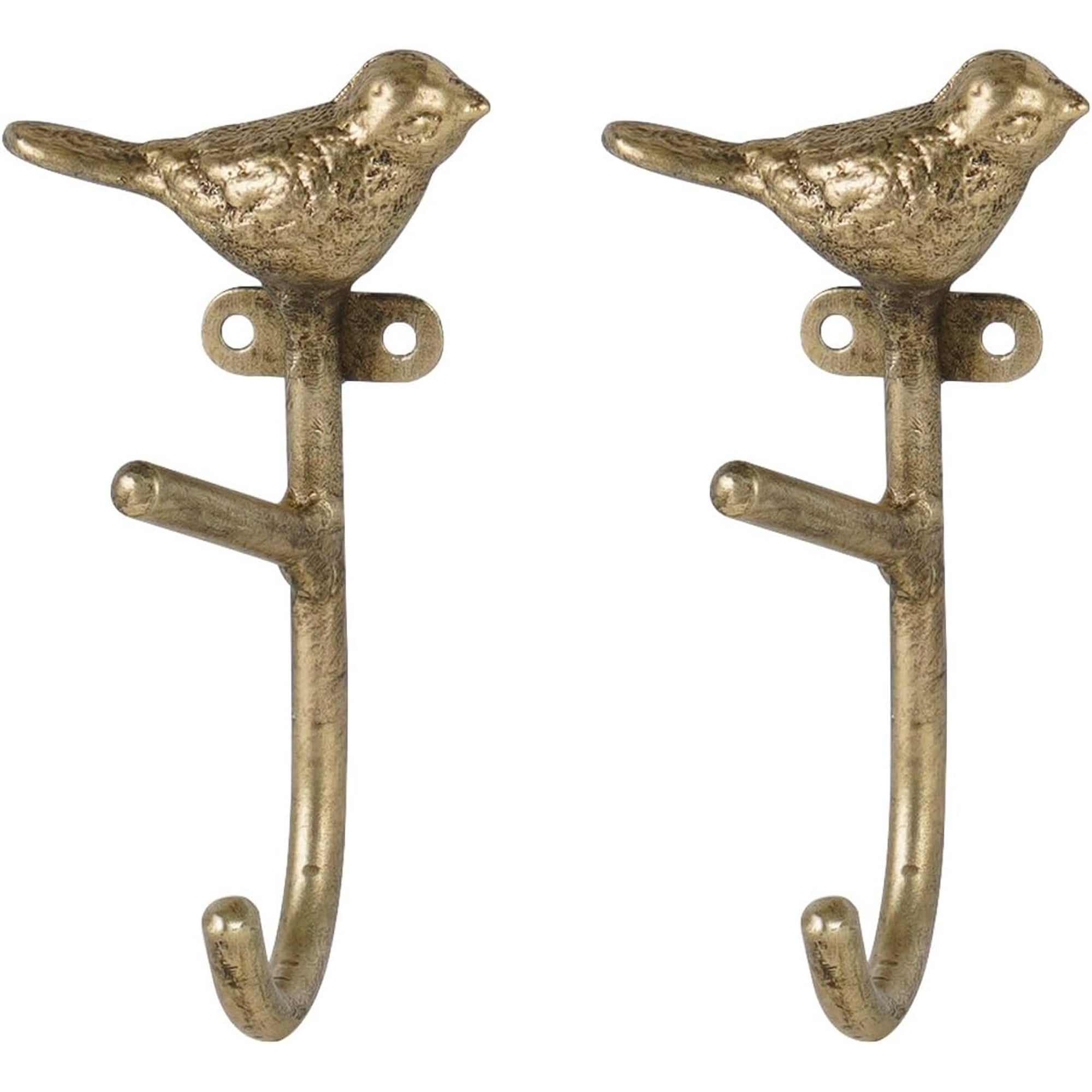 Click here for Ld Seller 2pcs Metal Coat Hooks With Gold Little B... prices