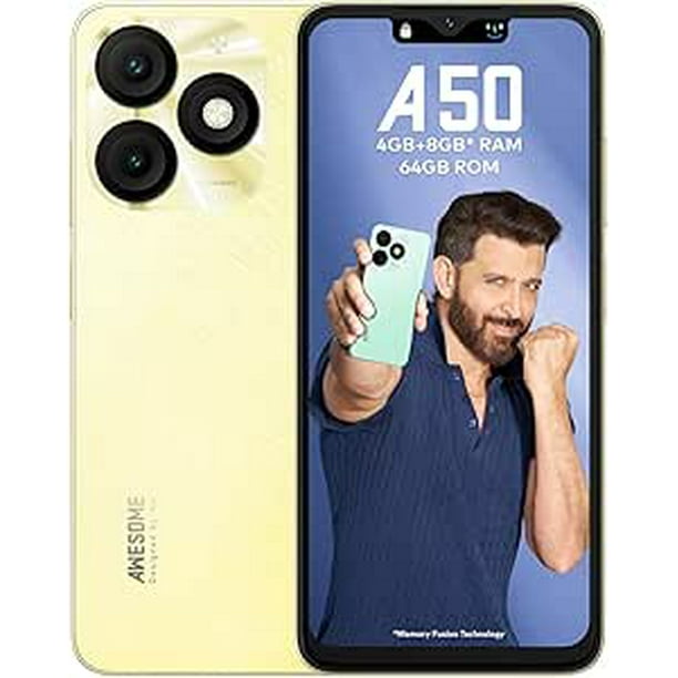 Smartphone Intel A50 A667l de 64 GB, 2 GB de RAM, Dual Sim Lte Br, 6.6 ...