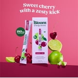 Bloom Nutrition Energy Powder Drink Mix Cherry Lime 10 Count - Walmart.com