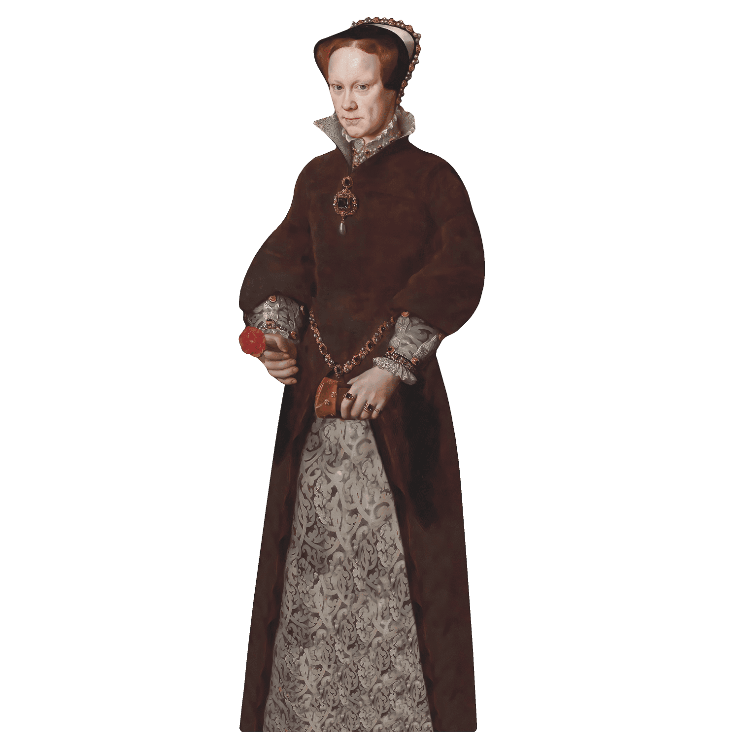 H10230 Queen Bloody Mary Tudor I of England Cardboard Cutout Standee ...