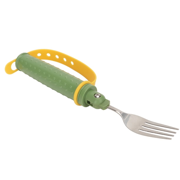 Eating Aids Utensils, Safe Adjustable Prevent Slipping Stainless Steel ...