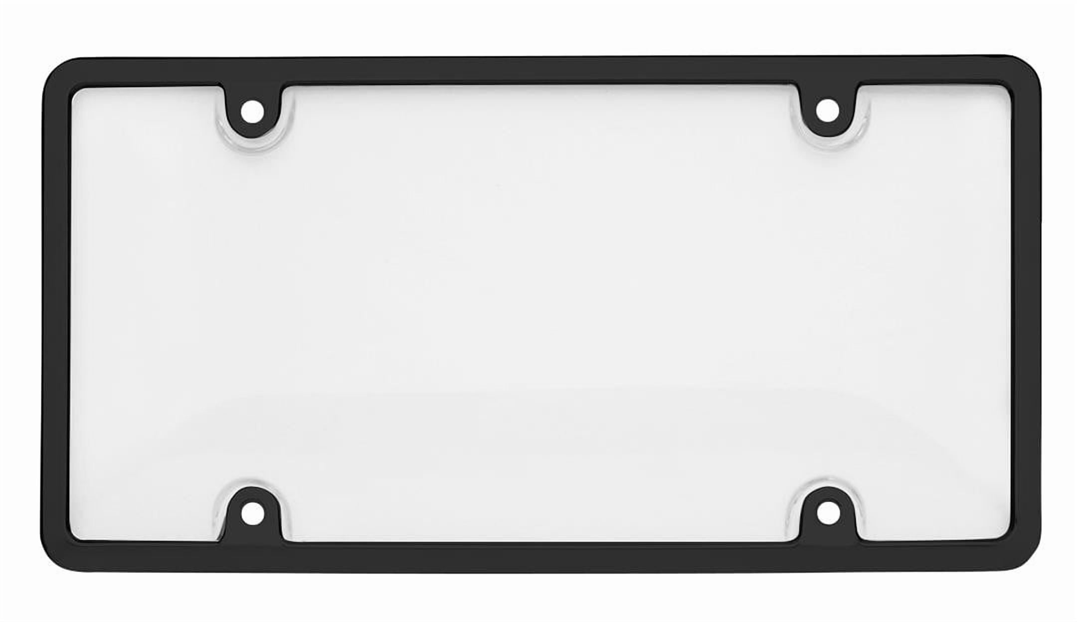 Cruiser License Plate Frame 62051 Tuf Combo; Without Design; Powder ...