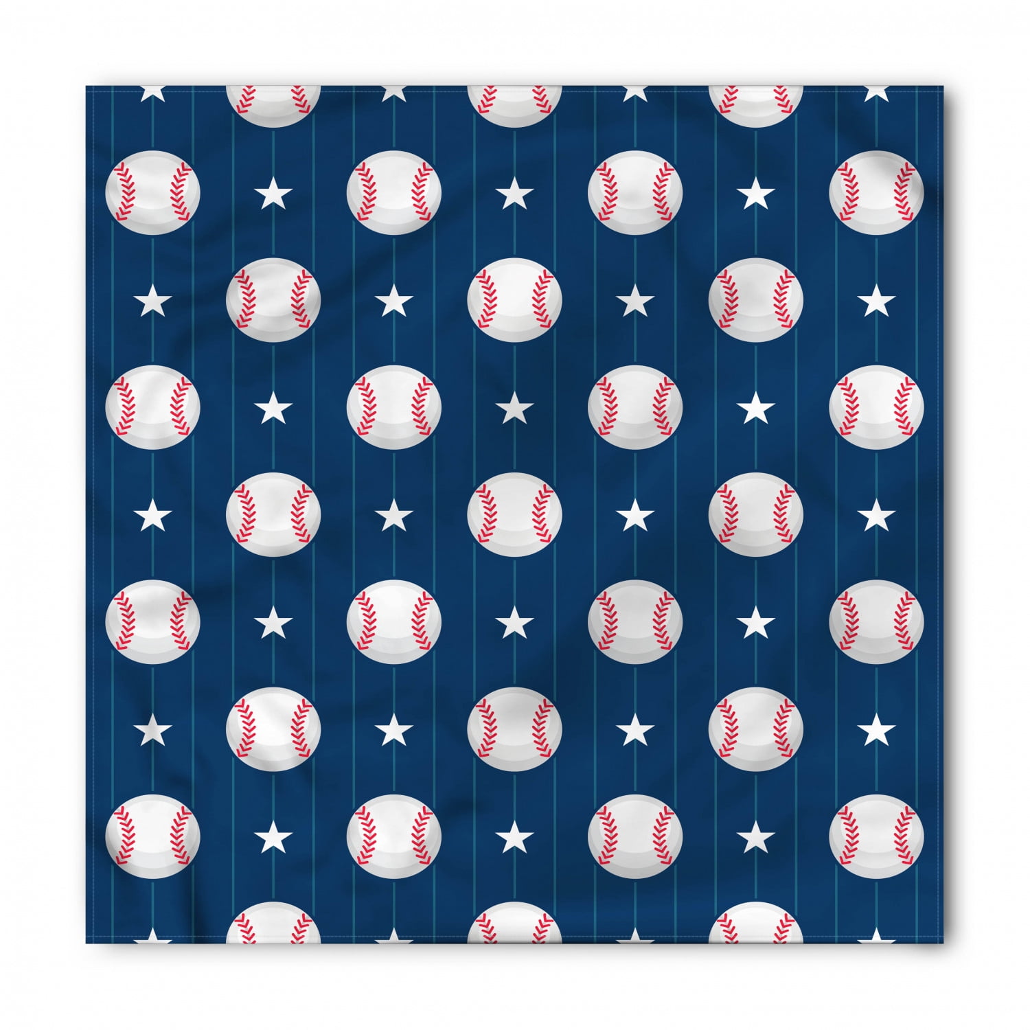 Sports Bandana, Baseball Stripes, Unisex Head and Neck Tie, by ...