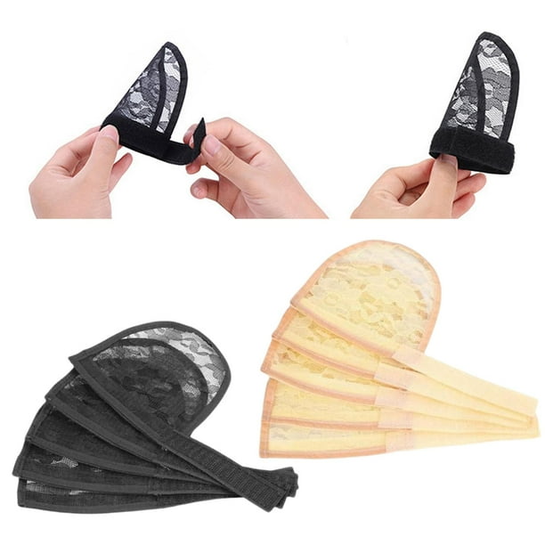 Paquete Redecillas Grandes para El Cabello para Afro Puff Cordón Peluca ...