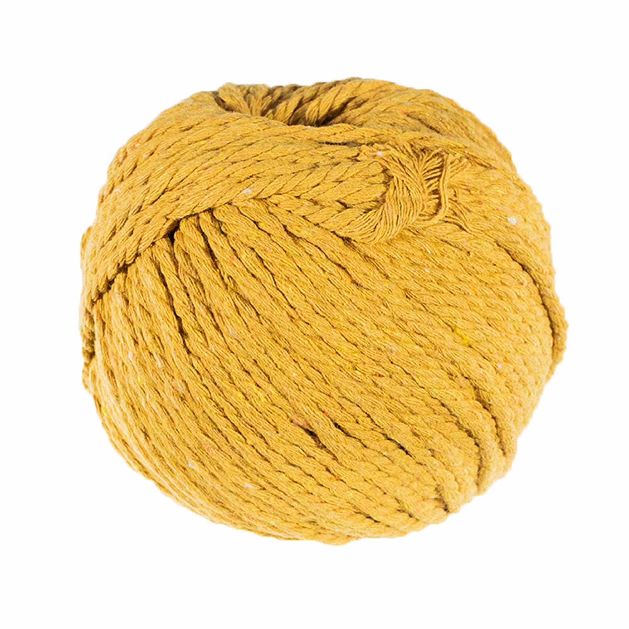 Craft County Cotton Rope - 3mm Diameter 50 Meter Skein in Vibrant ...