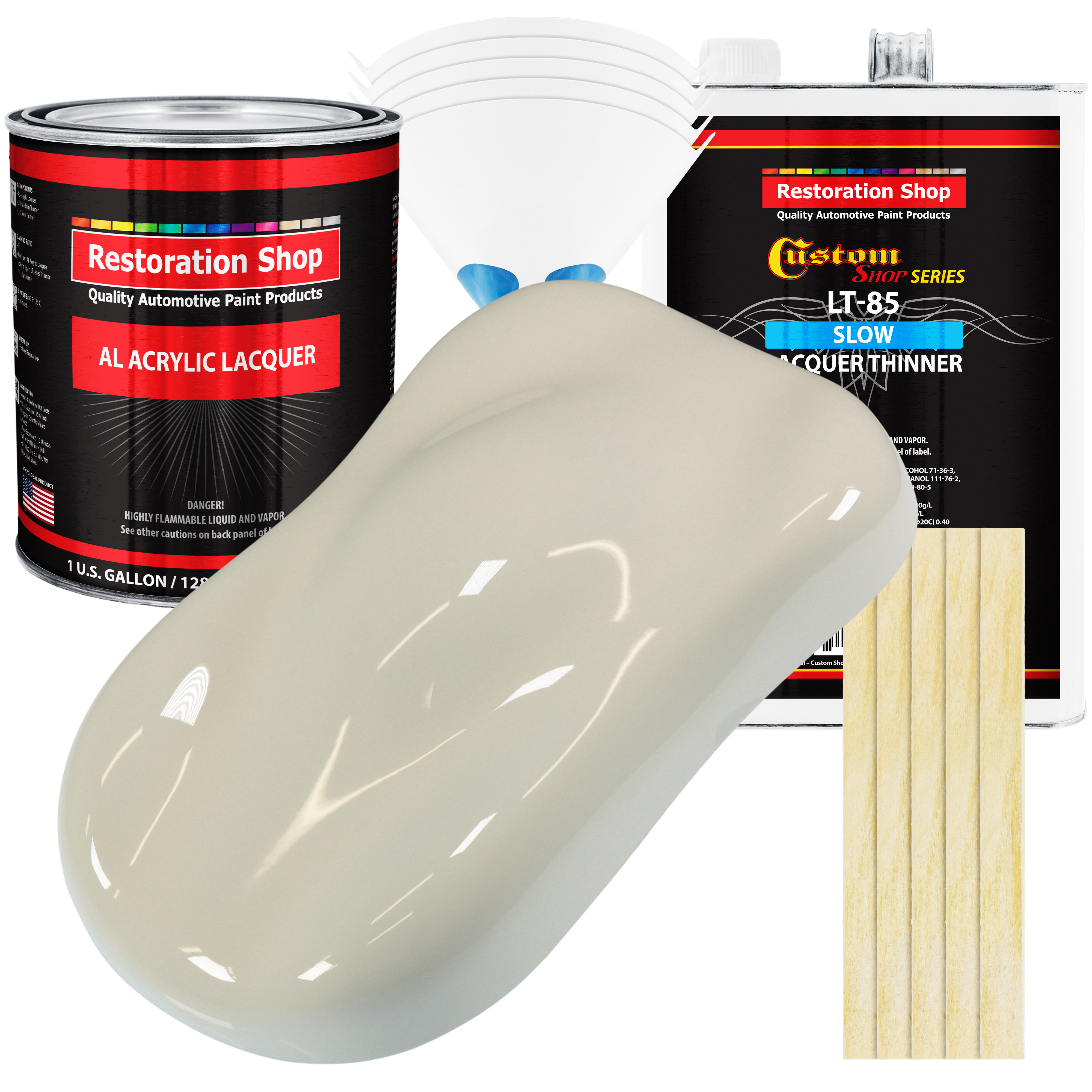 Restoration Shop - Ford Performance White Acrylic Lacquer Auto Paint ...