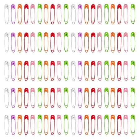 Pack of 100 Safety Pin Crafts Resilience Firmness Titanium Alloy DIY ...