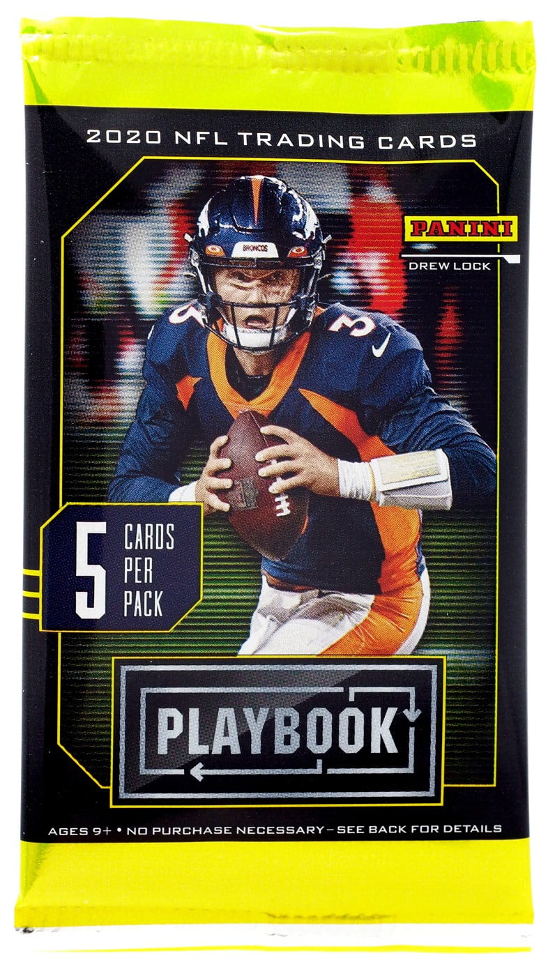 NFL Panini 2020 Playbook Football Trading Card Pack [5 Cards] - Walmart.com